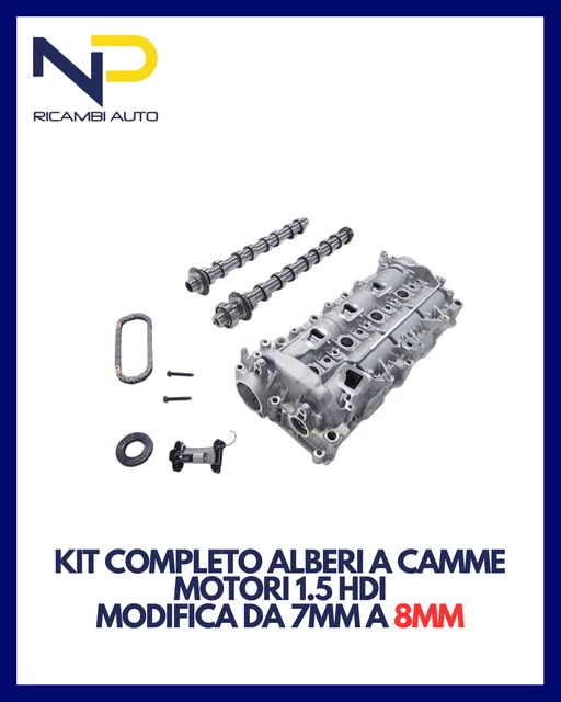 KIT MODIFICA CAMME CATENA 8 MM 1.5 BlueHDi NON ORIGINALE PEUGEOT PSA 1697054780 EUR 679,99 ...