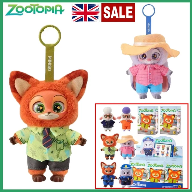 2026 MINISO ZOOTOPIA Series Blind box Confirmed Color, Plush Pendant ...