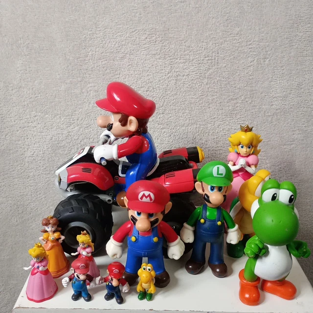 NINTENDO SUPER MARIO Bros Big Bundle Toys Figures Monster Truck Daisy ...