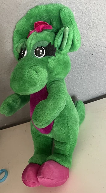 BABY BOP 14& Plush Stuffed Animal 1992 Lyons Barney & Friends green ...
