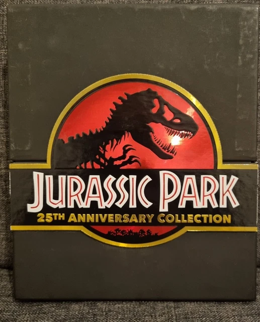 JURASSIC PARK 25TH Anniversary Collection Blu-ray Box Set 4 disc ...