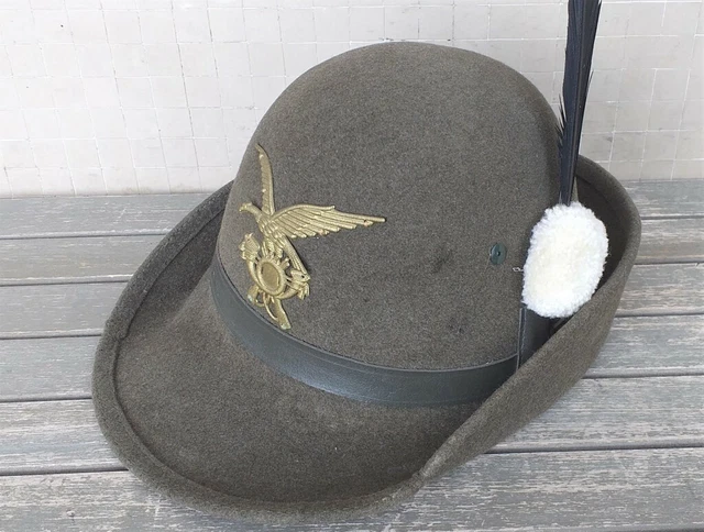 CAPPELLO ALPINI ANNI '70 Fanteria 1° Battaglione Rgt. Alpini originale ...