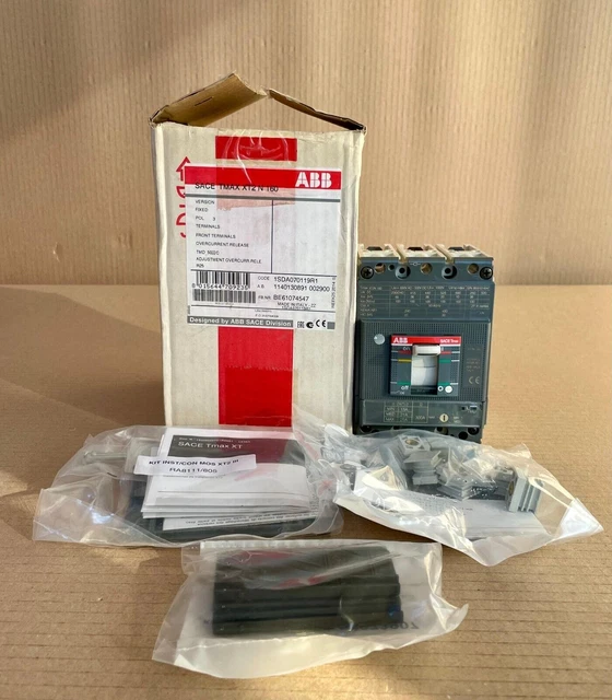ABB SACE TMAX XT2N 160 Disjoncteur 3 Pôles 25 Amp 1SDA070119R1 #NEW EUR 171,56 - PicClick FR