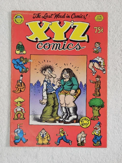 VINTAGE XYZ COMICS 1972 R. Crumb Underground Comix Krazy Kool Softcover Humor £51.51 - PicClick UK