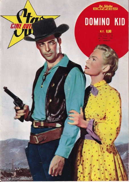 STAR-CINÉ AVENTURES N° 58/1961 -Domino Kid, Rory Calhoun Kristine ...