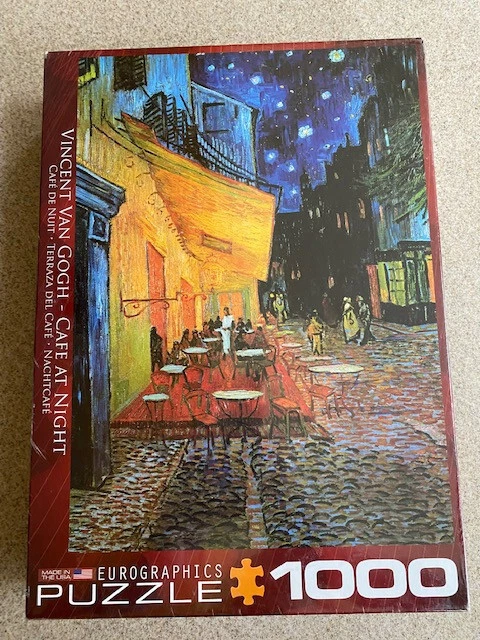 EUROGRAPHICS VINCENT VAN Gogh Cafe Terrace At Night 1000 Piece Jigsaw ...