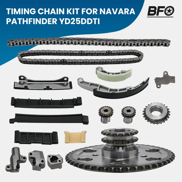 BFO TIMING CHAIN Kit For Nissan Navara D40 D22 Pathfinder R51 NP300 ...