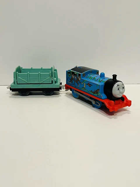 THOMAS & FRIENDS Motorized Trackmaster Thomas & Flip Wagon Revolution ...