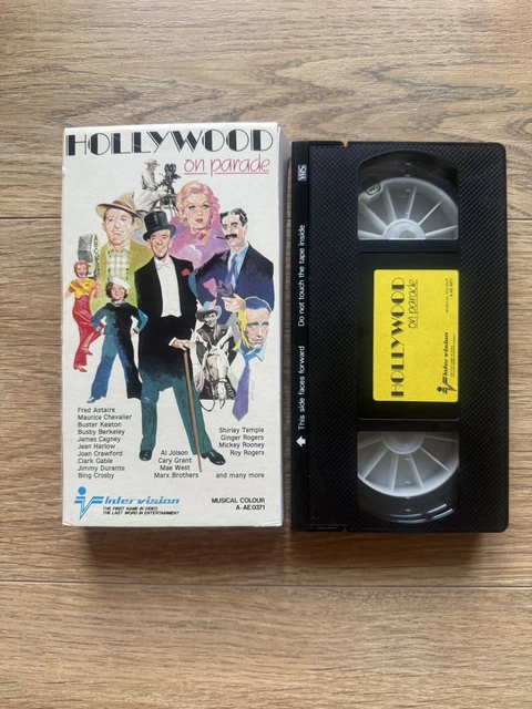 ORIGINAL RARE PRE-CERT Intervision Carton Hollywood On Parade VHS Video ...