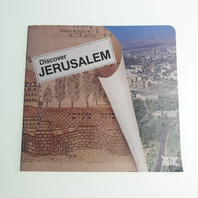 DISCOVER JERUSALEM OFFICIAL Souvenir Guide Vintage Book £9.00 - PicClick UK