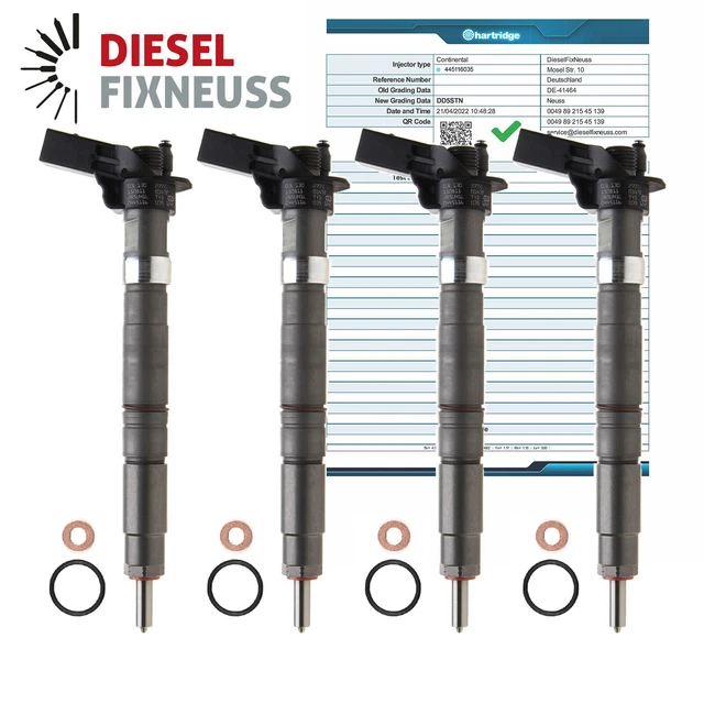 4 X INJECTOR VW T5 Amarok 2,0 Tdi Multivan 0445116035 03L130277C £209. ...