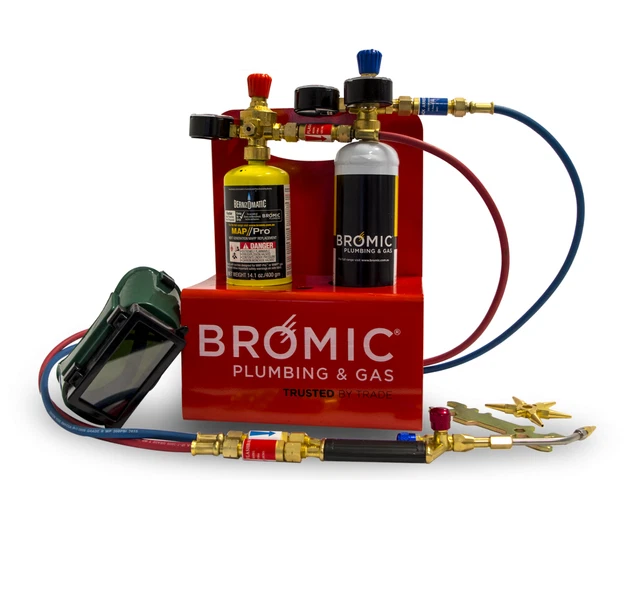 BRAZING KIT FOR Disposable Oxygen & Map Gas Bottles 1811167-2. Bromic ...