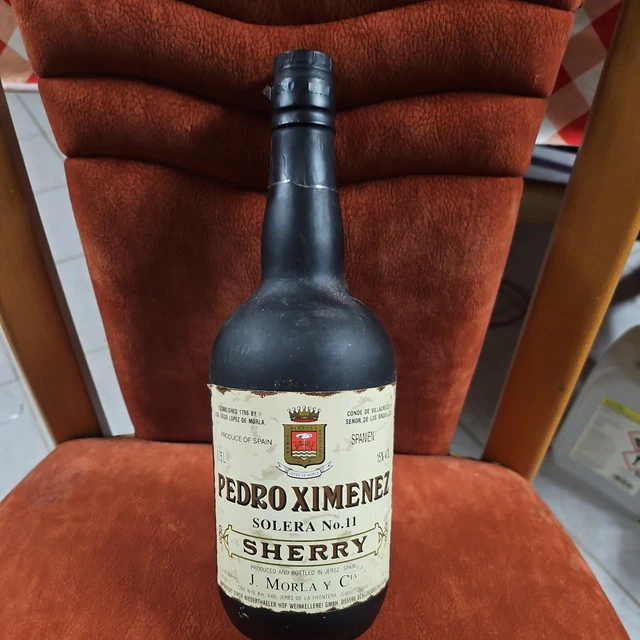 PEDRO XIMENEZ SOLERA No.11 - SHERRY - Jerez Spanien - Rare Abfüllung ...