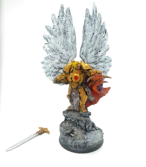 WARHAMMER 40K SPACE Marines Blood Angels Primarch Sanguinius Resin EUR ...