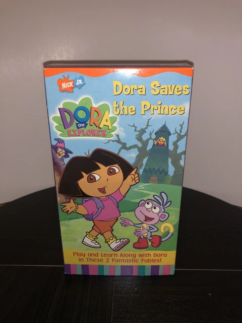 DORA THE EXPLORER VHS Tape Dora Saves the Prince - Clam Shell Case EUR ...