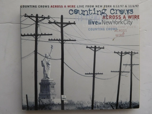 COUNTING CROWS 1998 "Across A Wire/Live In New York City" Double Cd # ...