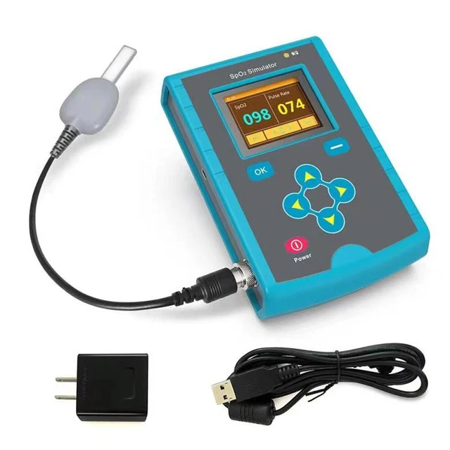 CONTEC MS100 SPO2 Blood Simulator Finger Pulse Oximeter Analysis System ...