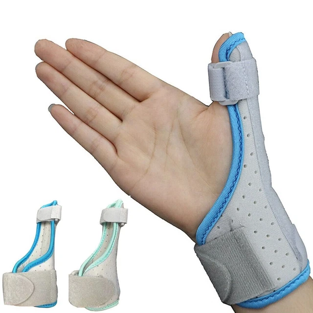 FIXED THUMB SPLINT Brace Sprain Thumb Protector Sports Finger Holder ...
