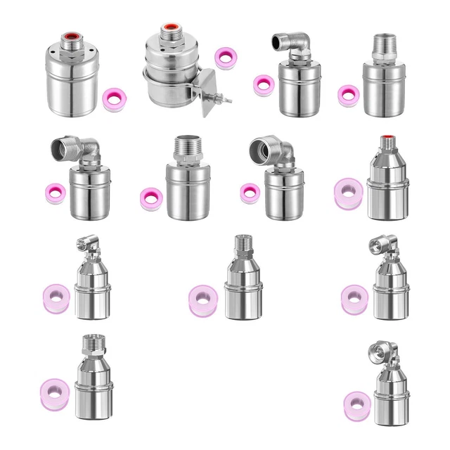 FLOATING BALL VALVE Small Float Valve Automatic Water Tank in Stainless ...