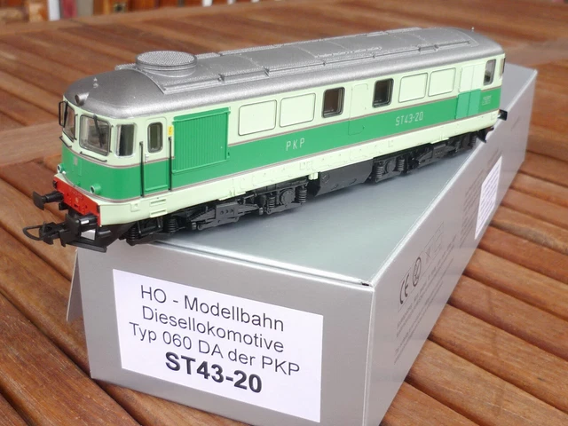 TILLIG H0 DIESELLOK 060 DA Baureihe ST 43-20 PKP, mit DSS+ LED Rarität ...