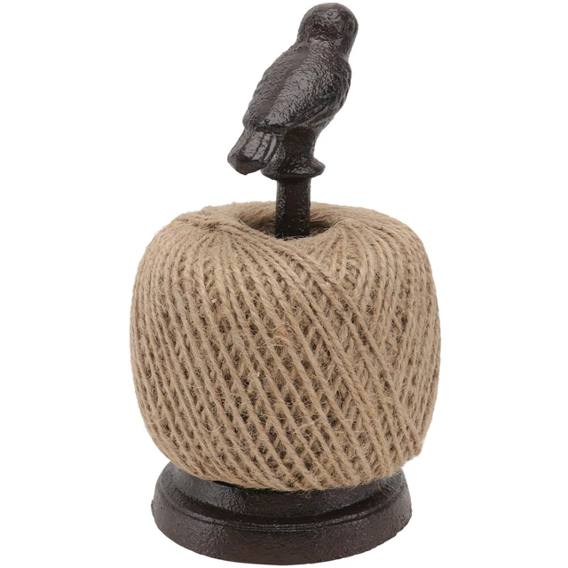 ANTIQUE TWINE HOLDER Rope Holder Rack Vintage Jute Twine Holder £14.45 ...