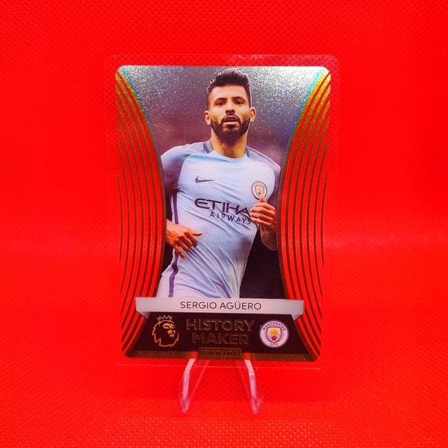 PANINI ADRENALYN XL 2025: AGUERO. History Maker Signature card ...
