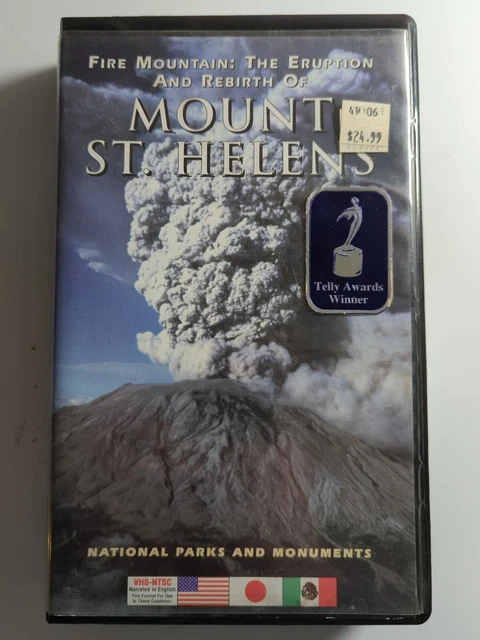 MOUNT ST. HELENS - Fire Mountain The Eruption & Rebirth Volcano VHS ...