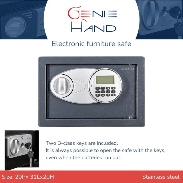 Electronic Cabinet Safe Digital Lock Box Keypad With Numeric