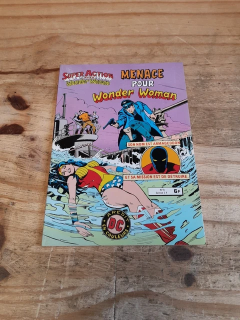 SUPER ACTION WONDER Woman/Menace Pour Wonder Woman/N°8/Aredit Dc ...