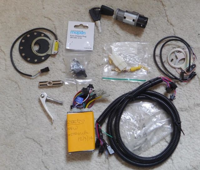 NEW FREEGO ELECTRIC bike spares: controller, wiring loom, lock pick up ...