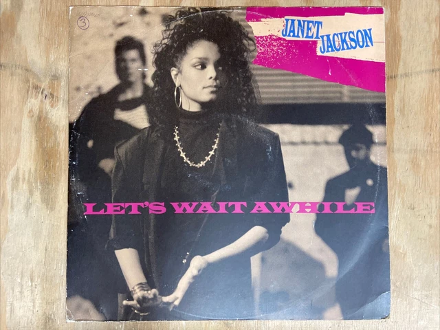 JANET JACKSON - Let's Wait Awhile (12") £6.65 - PicClick UK