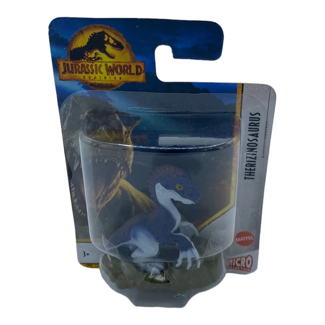 JURASSIC WORLD DOMINION Micro Collection Mattel Therizinosaurus NEU ...