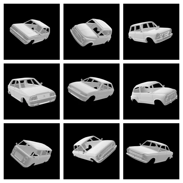 1/24 SCALE 3D printed car body Multiple models to choose from EUR 29,00 ...