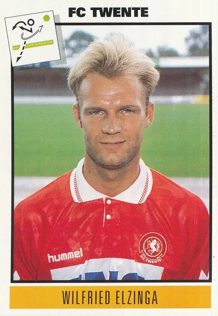067 WILFRIED ELZINGA # Netherlands Fc.twente Sticker Voetbal 1993-1994 ...