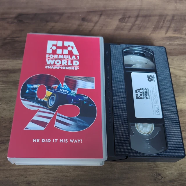 FORMULA 1 GRAND Prix Review 1995 (VHS, 1995) £7.95 - PicClick UK