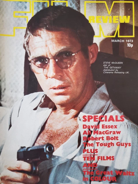 FILM REVIEW MAR 1973 The Getaway, Mcqueen/Macgraw, Julie Ege, Elvis ...