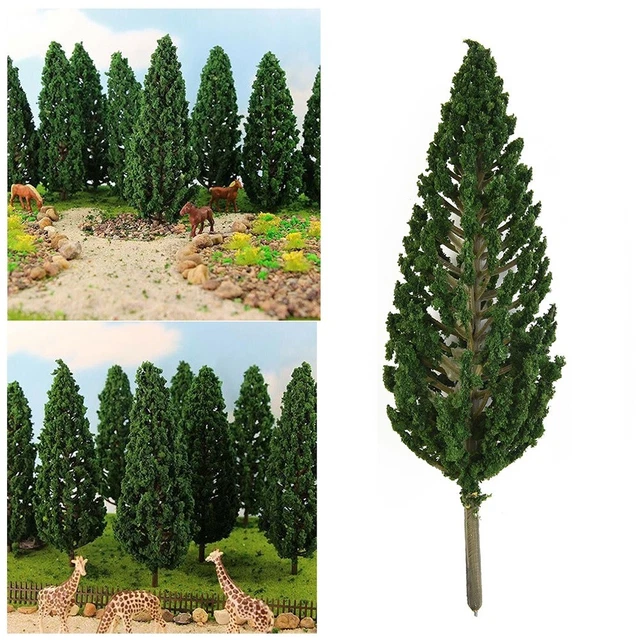BRING LIFE TO Your Model Scenery with 5 Realistic 16CM HO Scale Pine ...