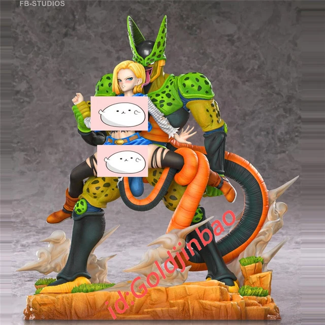 FB STUDIO DRAGON Ball Android 18 Resin Statue Cell Model Pre-order ...