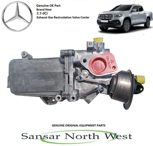 MERCEDES BENZ X Class X220 D 2.3 EGR Cooler Gas Exhaust Recirculation £ ...