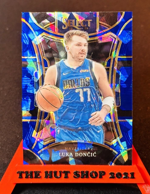 LUKA DONCIC 2023-24 Select Mezzanine Blue Cracked Ice Prizm! #350 Mavericks #350 EUR 13,48 ...