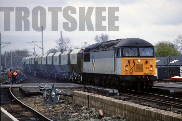 35MM SLIDE BR British Railways Diesel Loco Class 56 56103 1992 Original ...
