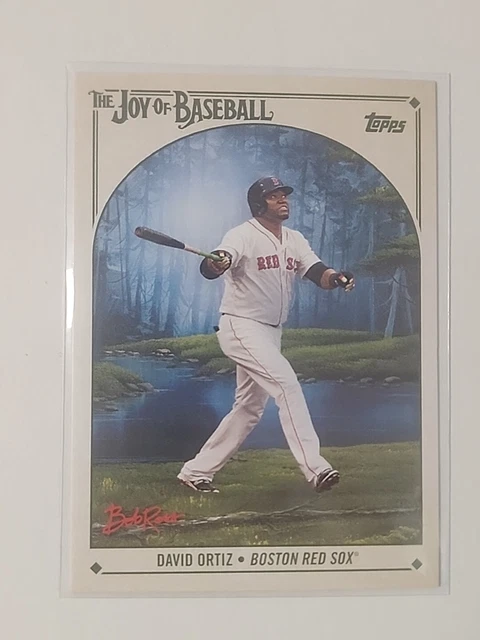 2023 TOPPS X Bob Ross la joie du baseball #2 David Ortiz EUR 0,90 ...