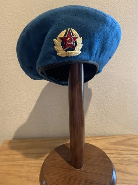 SOVIET AFGHAN WAR Soviet Army Paratrooper Named VDV Beret Dated 1979 £ ...