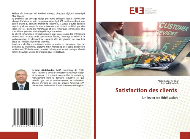 SATISFACTION DES CLIENTS Un levier de fidélisation Abdelkader Keddar (u. a.) EUR 38,15 - PicClick DE