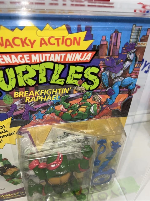 TEENAGE MUTANT NINJA Turtles Wacky Action Break Fightin’ Raphael AFA 85 ...