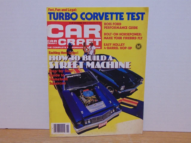 CAR CRAFT MAGAZINE Volume 27 Number 11 November 1979 £4.24 - PicClick UK
