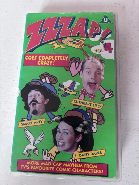 ZZZAP 4 GOES completely crazy VHS VIDEO (zap) £21.47 - PicClick UK