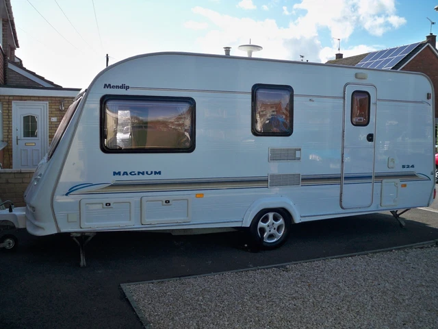 COMPASS MAGNUM 524 ***4 berth touring caravan* IMMACULATE*** £3,995.00 ...
