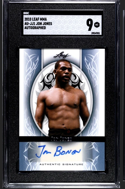 2010 LEAF NATIONAL Convention Promos Auto Jon Jones #AU-JJ1 SGC 9 EUR ...