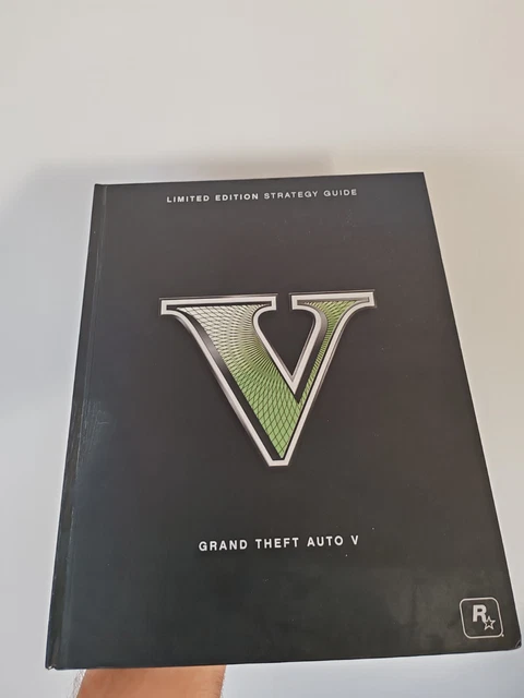 GRAND THEFT AUTO V 5 Limited Edition Strategy Guide Hardback Book ...